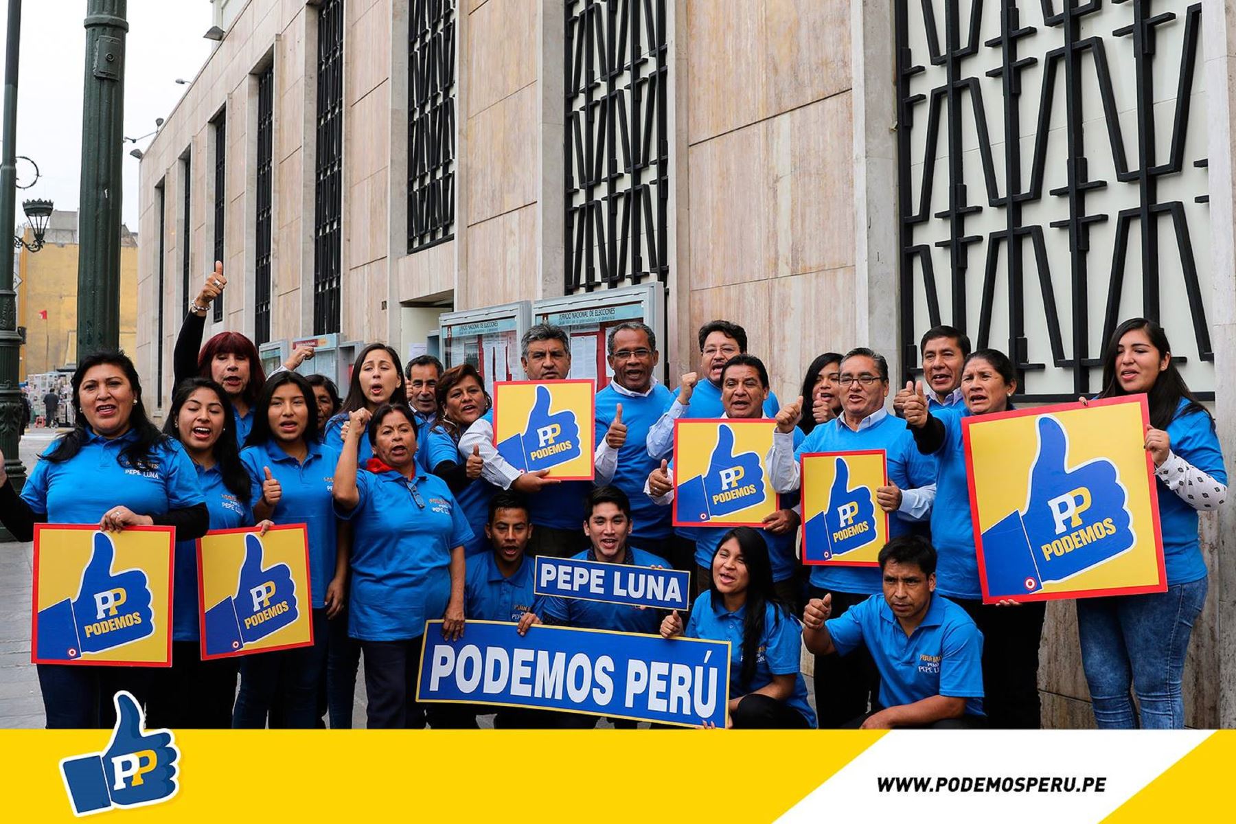 PARTIDO PODEMOS CONFIRMA PARTICIPACIÓN EN ELECCIONES PARLAMENTARIAS ...