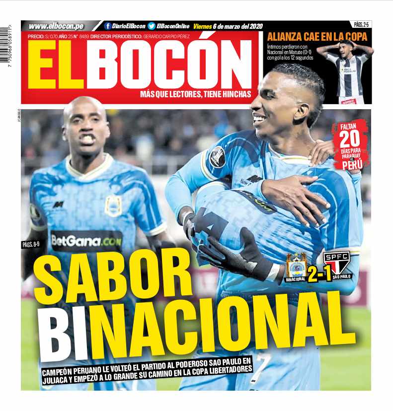 PORTADAS DE PRINCIPALES DIARIOS A NIVEL NACIONAL Y REGIONAL – VIERNES ...