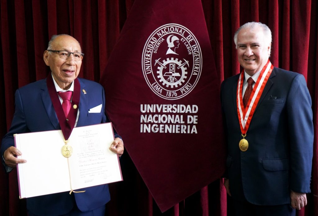 UNI OTORGÓ TÍTULO DE DOCTOR HONORIS CAUSA AL DR. ALFREDO MARIN SUAREZ ...