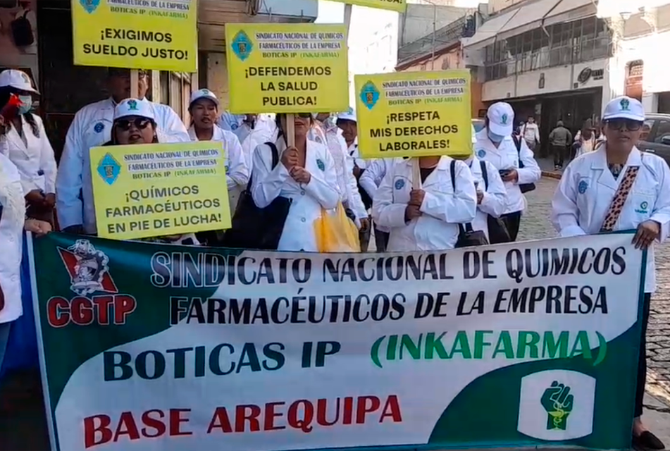 INKAFARMA EMITE COMUNICADO SOBRE HUELGA DEL SINDICATO DE QUÍMICOS ... INKAFARMA EMITE COMUNICADO SOBRE HUELGA DEL SINDICATO DE QUÍMICOS ...